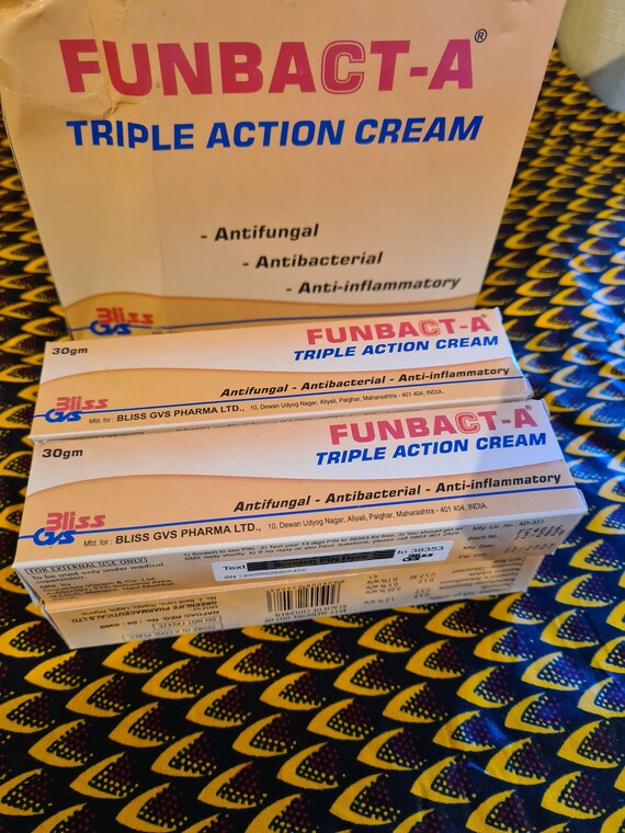 Funbact a Triple Action Tube Cream 30g Etsy funbact-a-triple-action-tube-cream-30g-etsy