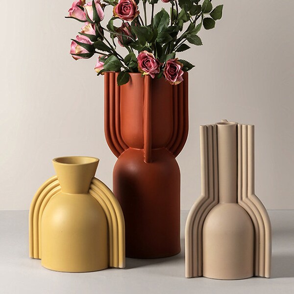 Geometric Vase - Etsy