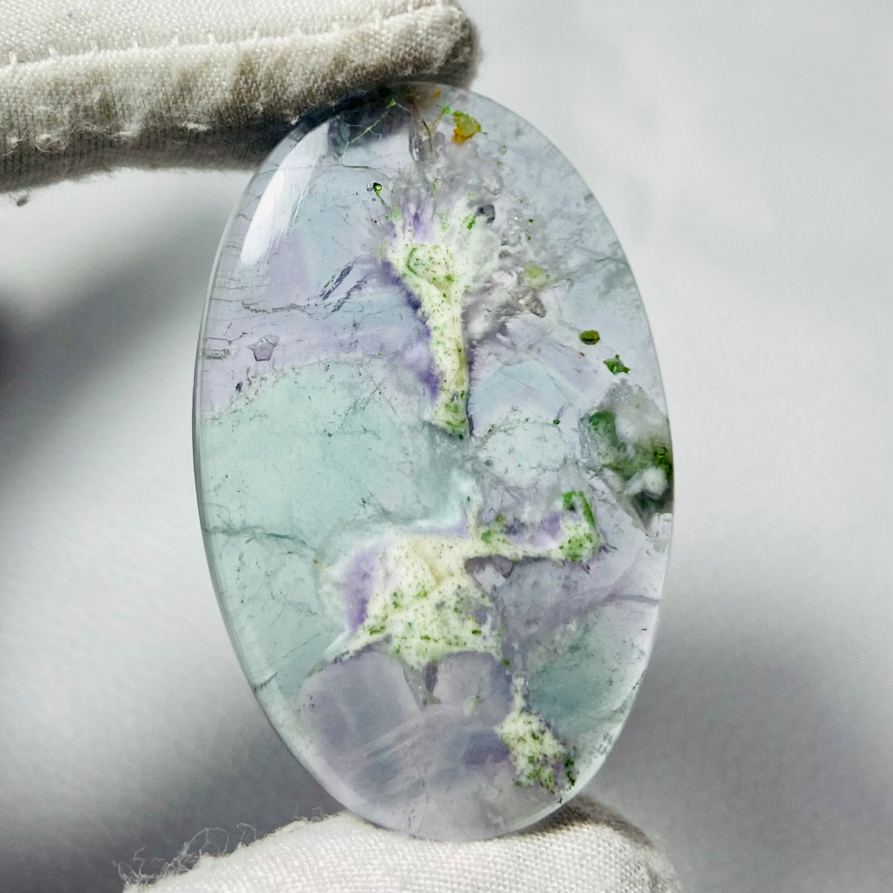 Fluorite Crystal Fluorite Stone Green Fluorite Cabochon - Etsy 日本