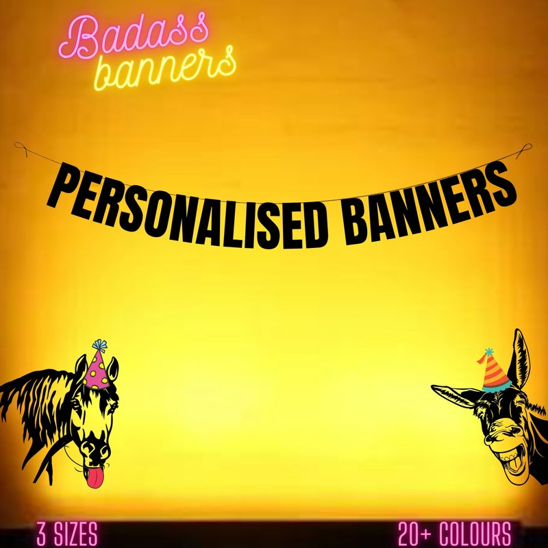 Funny Banner - Etsy