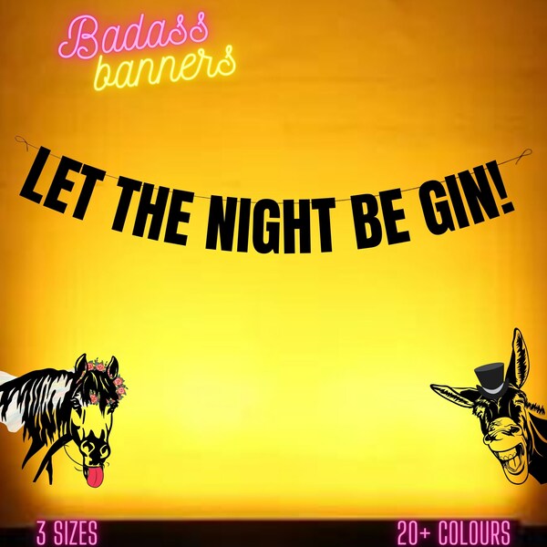 Let the Fun Be Gin - Etsy