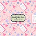 Floral Pink Nurse Seamless Pattern: Stethoscope Fabric Design (digital ...