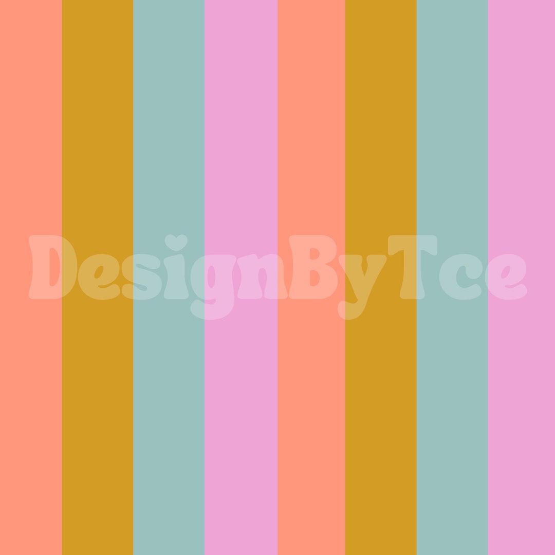 Funky Stripes Seamless Pattern Files for Custom Fabric Printing ...