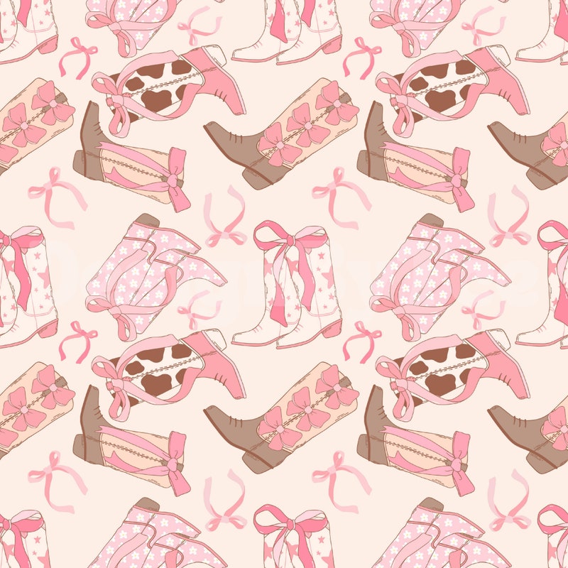 Pink Bow Laptop Wallpaper - Etsy
