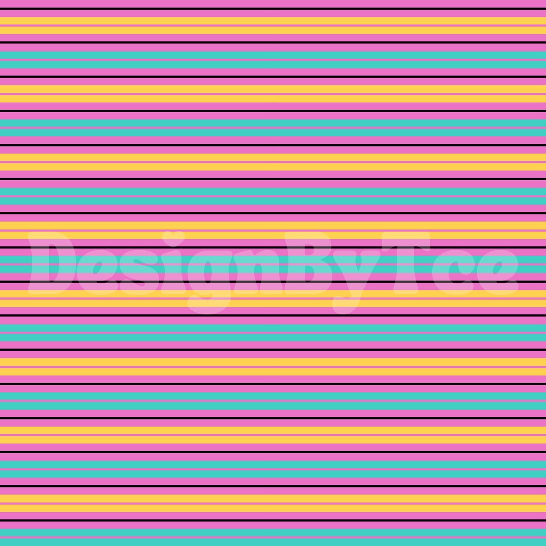 Retro Funky 90s Stripes Seamless Pattern Files for Fabric Printing ...