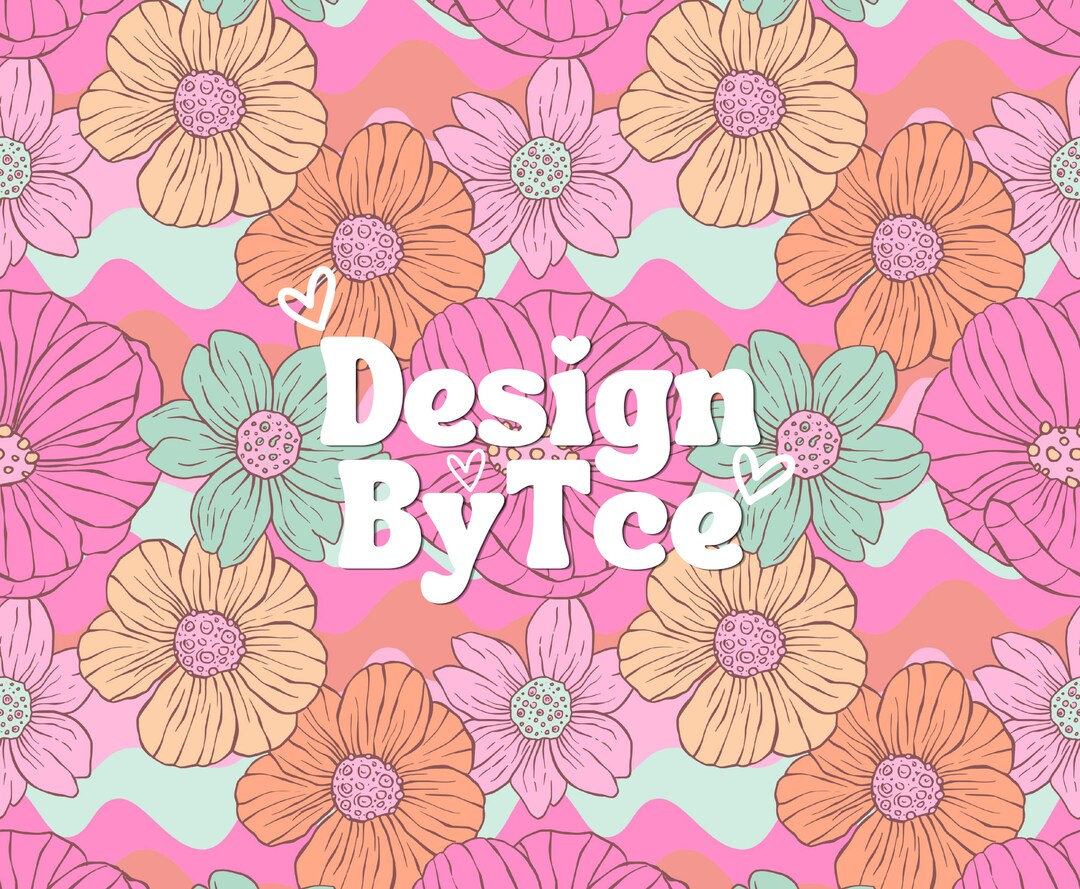 Bright Color Retro Background Seamless Pattern, Summer Palette Seamless ...