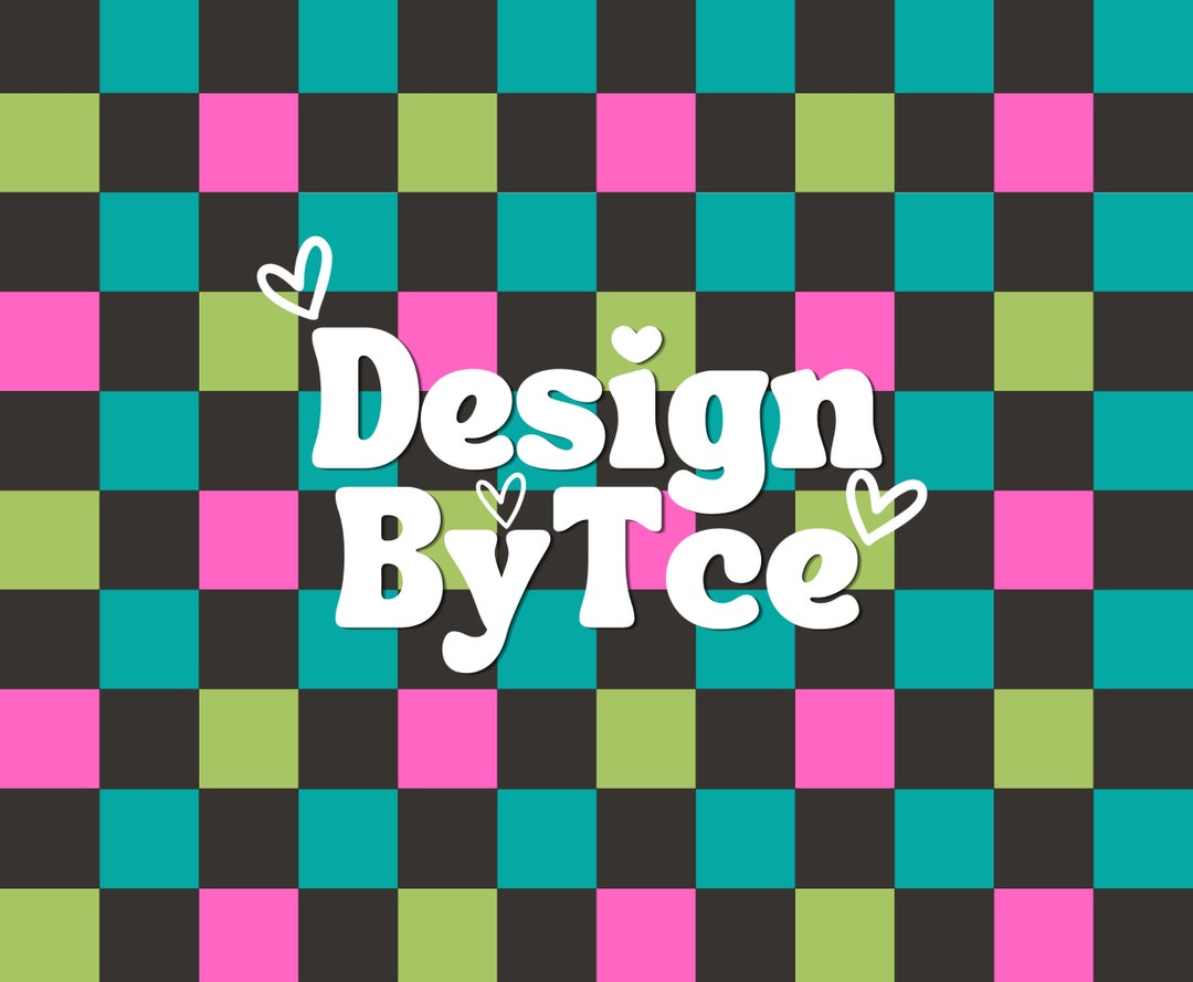 Bright Checkered Seamless Pattern: Fabric Printing, Sublimation ...