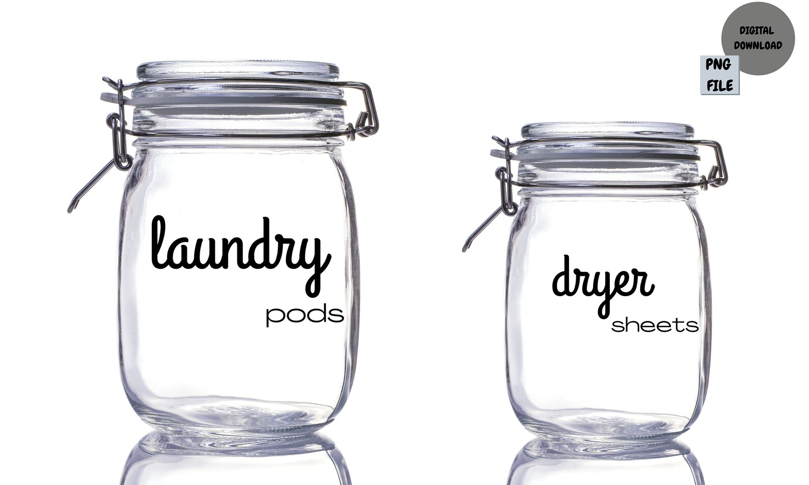 Laundry Pods SVG Dryer Sheets PNG Laundry Label Decal Packs | Etsy