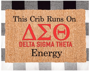 Delta Sigma Theta Rug - Etsy