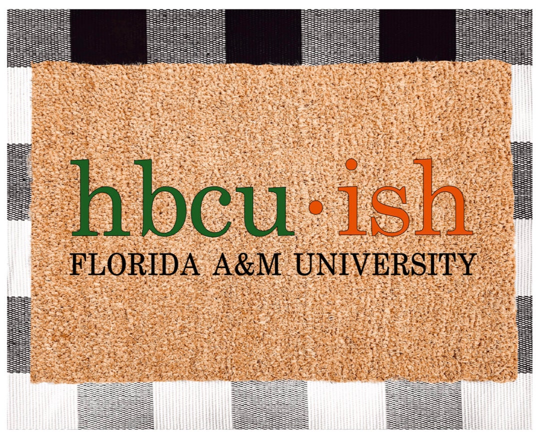 FAMU Doormat, Florida A&M University Door Mat, Rattlers 1887, Alumni ...