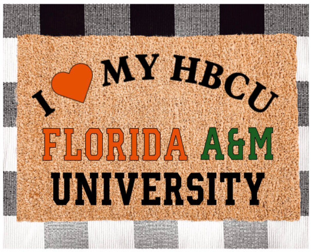 FAMU Doormat, Florida A&M University Door Mat, Rattlers 1887, Alumni ...