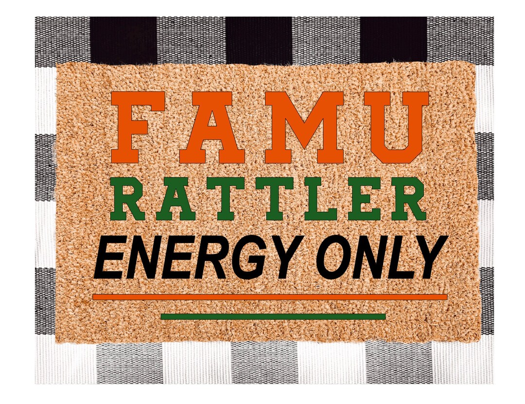 FAMU Doormat | FAMU Homecoming | Florida A&M University | Welcome Mat ...
