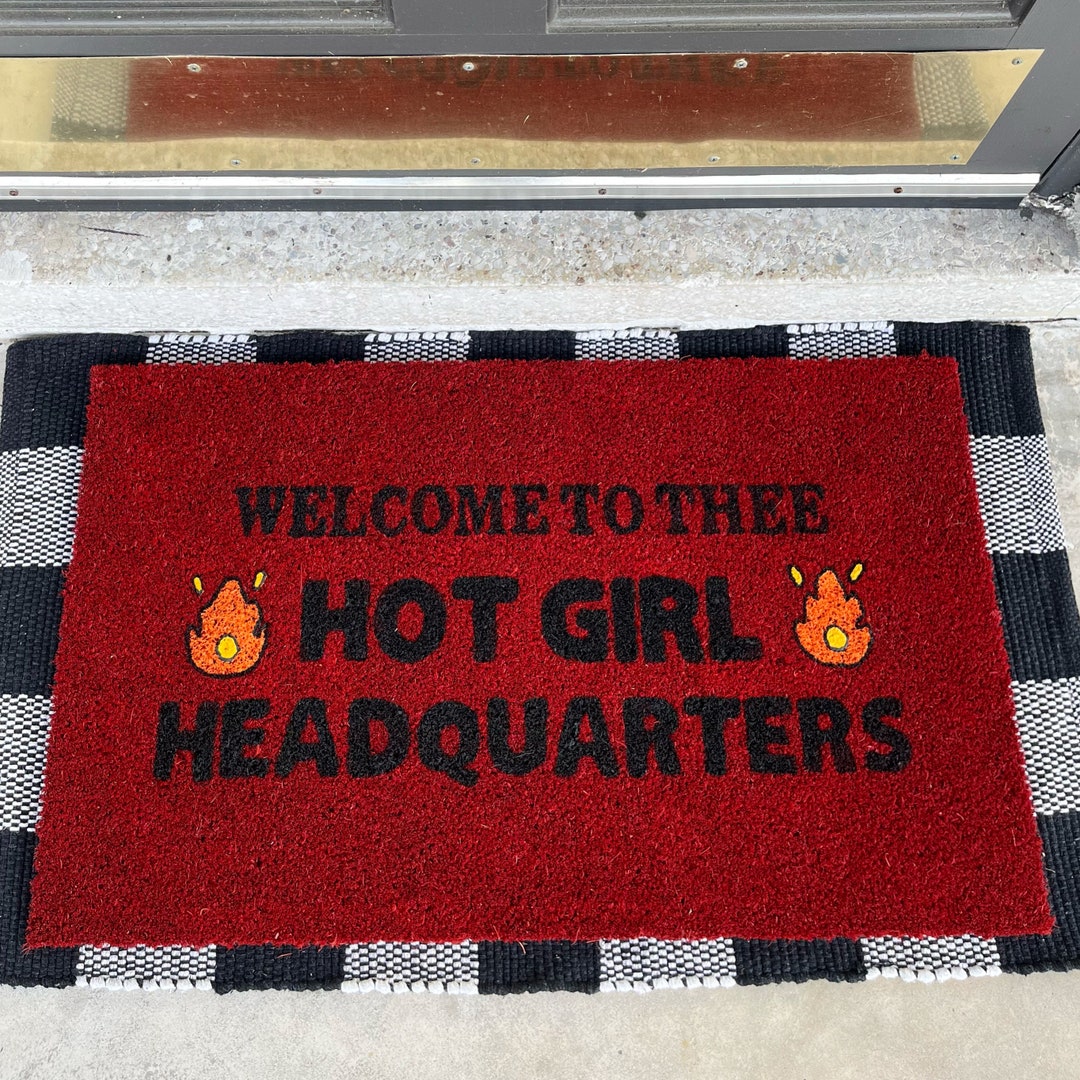 Hot Girl Doormat, Megan Thee Stallion, Team Meg, Welcome Mat, Hotties ...