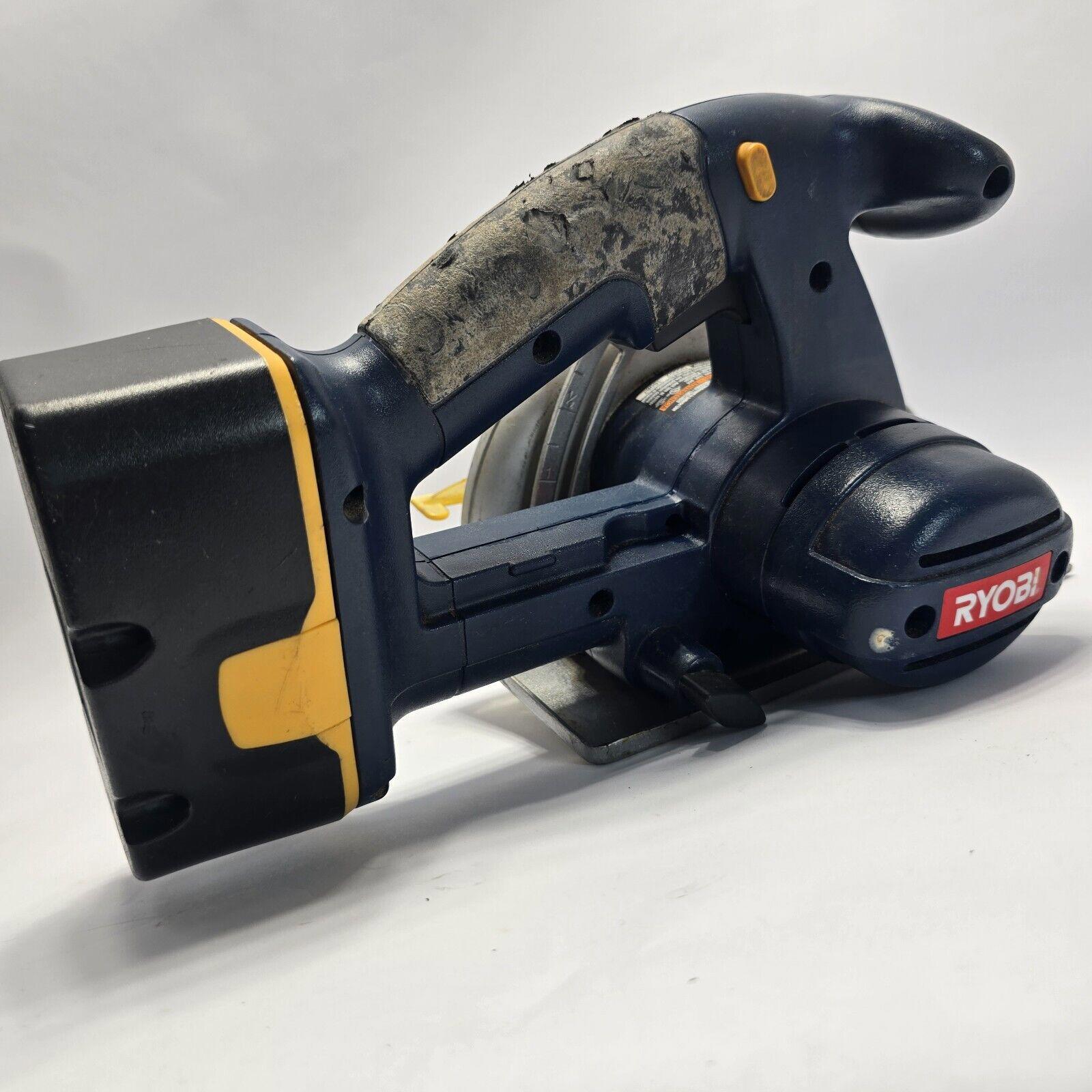 Ryobi 5-1/2" Cordless Circular Saw P501 18V and Battery - Blue Works ...