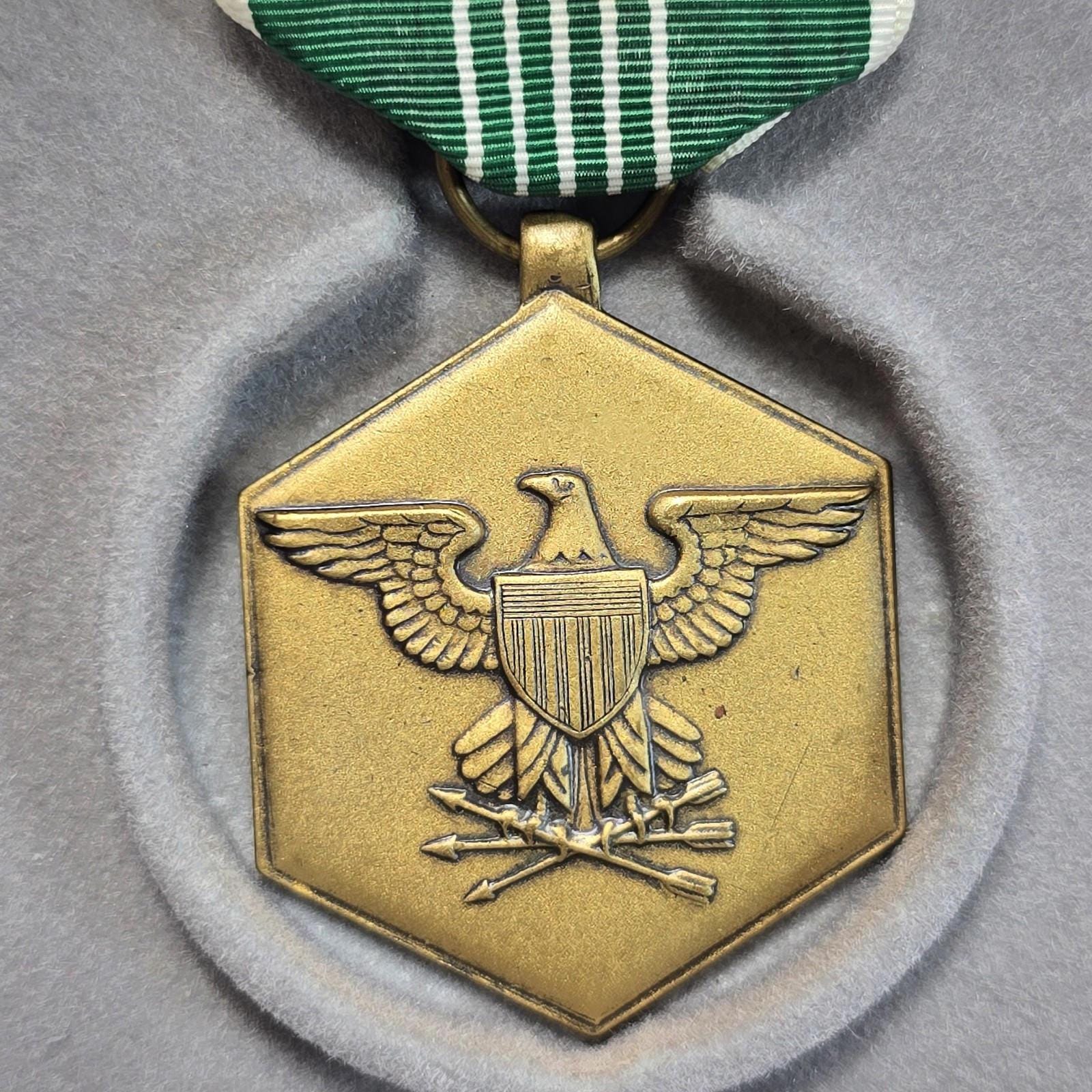 Original US Army Commendation Medal ARCOM 3 Pc Cased Set (lapel, Ribbon ...
