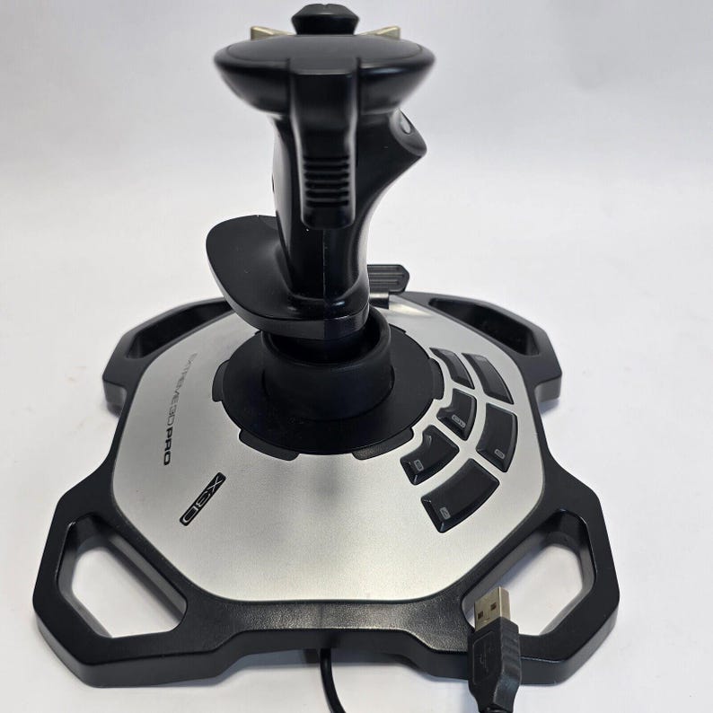 Logitech Extreme 3D Pro Joystick Flight Simulator Controller J-UK17 X3D ...