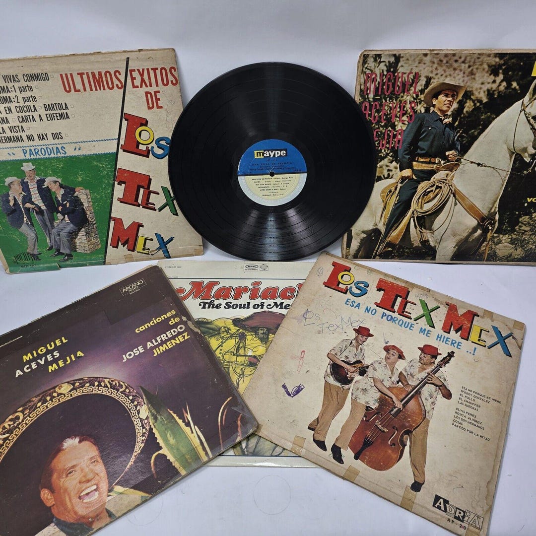 6 Classic Latin Vinyl Records From Ranchera to Tex-mex Music Legends - Etsy