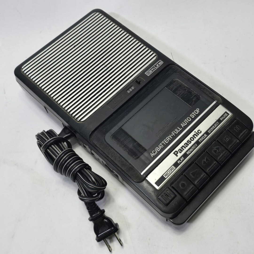 1994 Panasonic RQ-2102 Slim Line Portable Cassette Tape Player ...