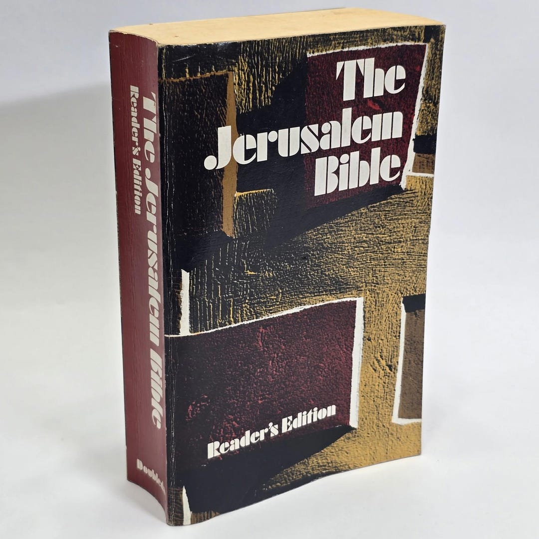 The Jerusalem Bible : Reader's Edition 1968 Doubleday & Company NY ...