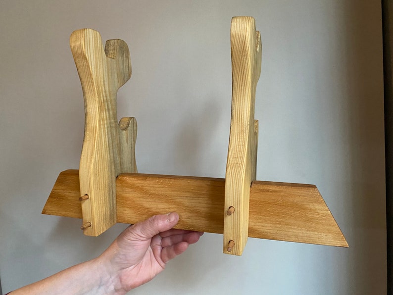 Sword Floor Stand, Shelf, Wooden Shelf, Katana Bokken Stand, Sword ...