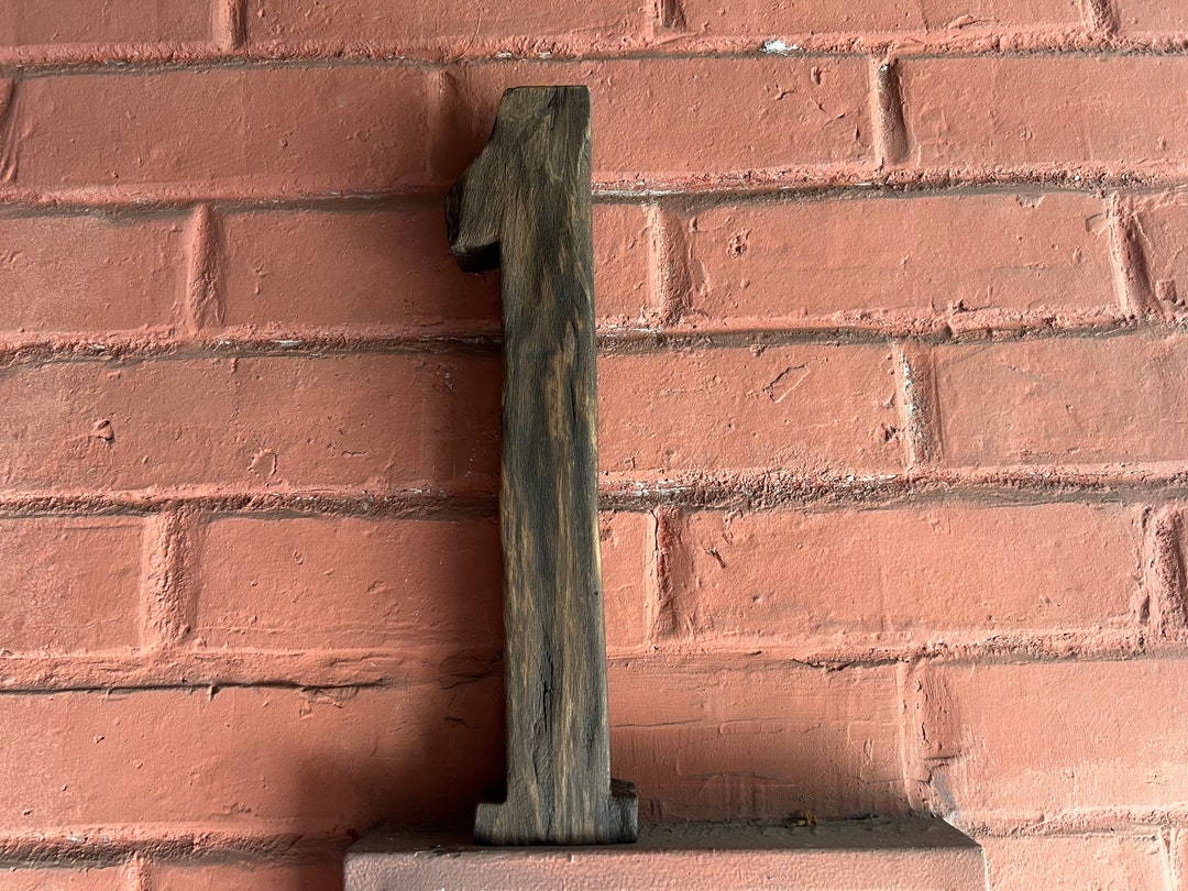 Number One, Wooden Door Number, Door Number One, Rustic Door Number, - Etsy