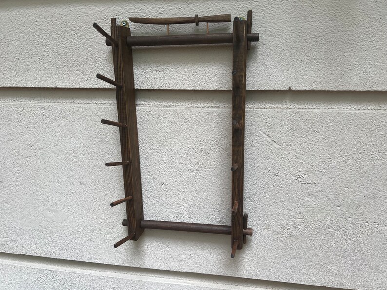 Sword Wall Stand, Wooden Bokken Holder, Wall Type Rack, Bokken Rack ...