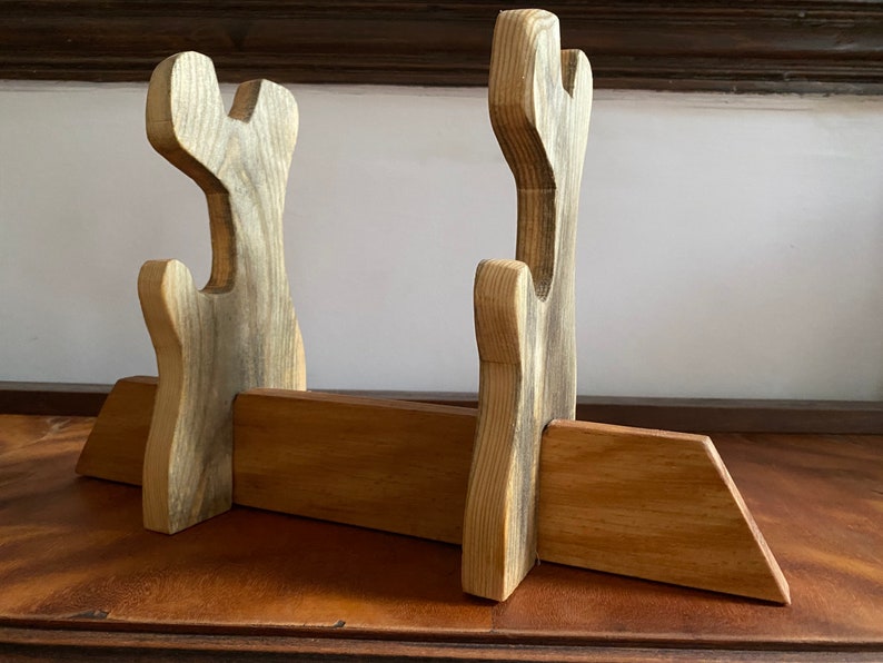 Sword Floor Stand, Shelf, Wooden Shelf, Katana Bokken Stand, Sword ...