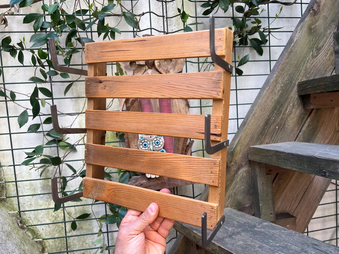 Wooden Sword Stand for Wall, Sword Rack, Katana Stand, Wall Rack, Steel ...