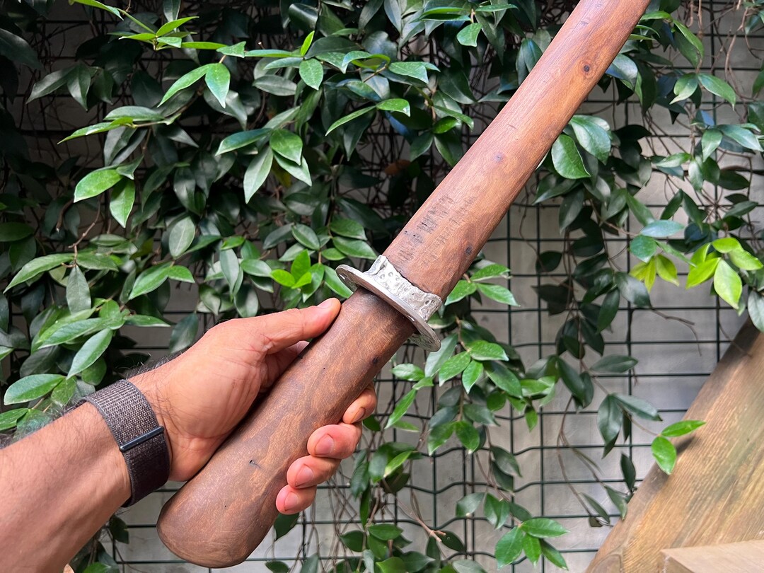 65 Cm Wakizashi, Wooden Katana, Suburito Bokken, Aikido Training Sword ...