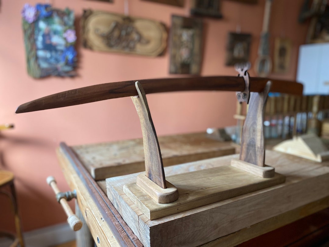 Wooden Stand, Aikido Dojo Stand, Sword Stand, Wooden Sword Rack ...