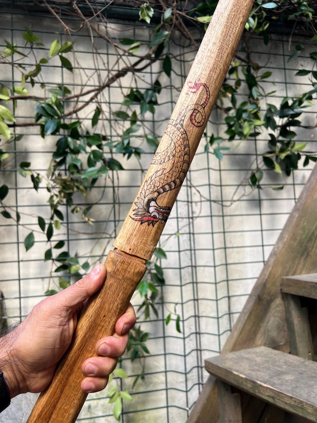 107 Cm Suburito Bokken, Wooden Katana, Aikido Training Sword, Kenjutsu ...