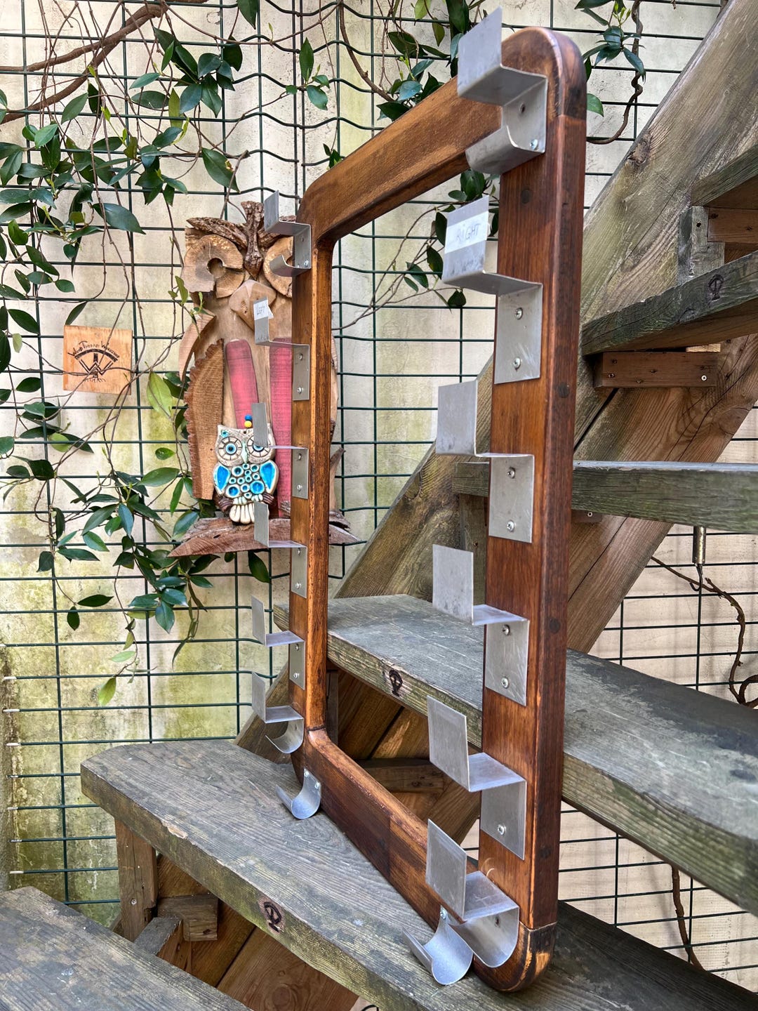 Wooden Sword Wall Rack: Dojo Stand, Kenjutsu Display - Etsy