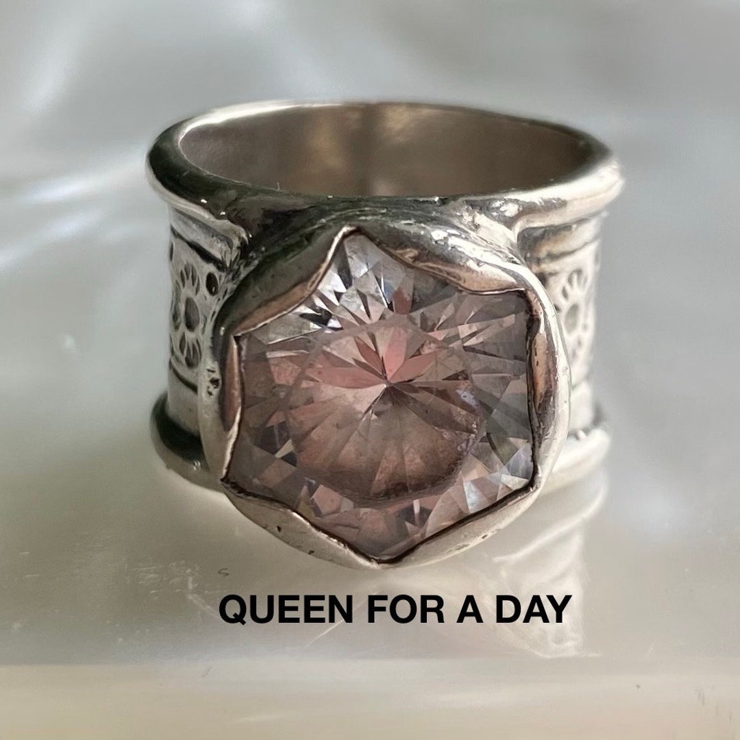 SILPADA RINGS, Size 5, Crystal Cuff and Queen for a Day, Sterling ...