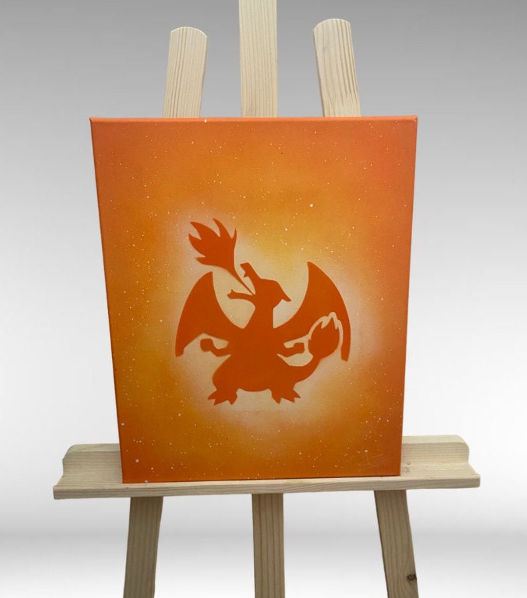 Charizard Painting - Etsy