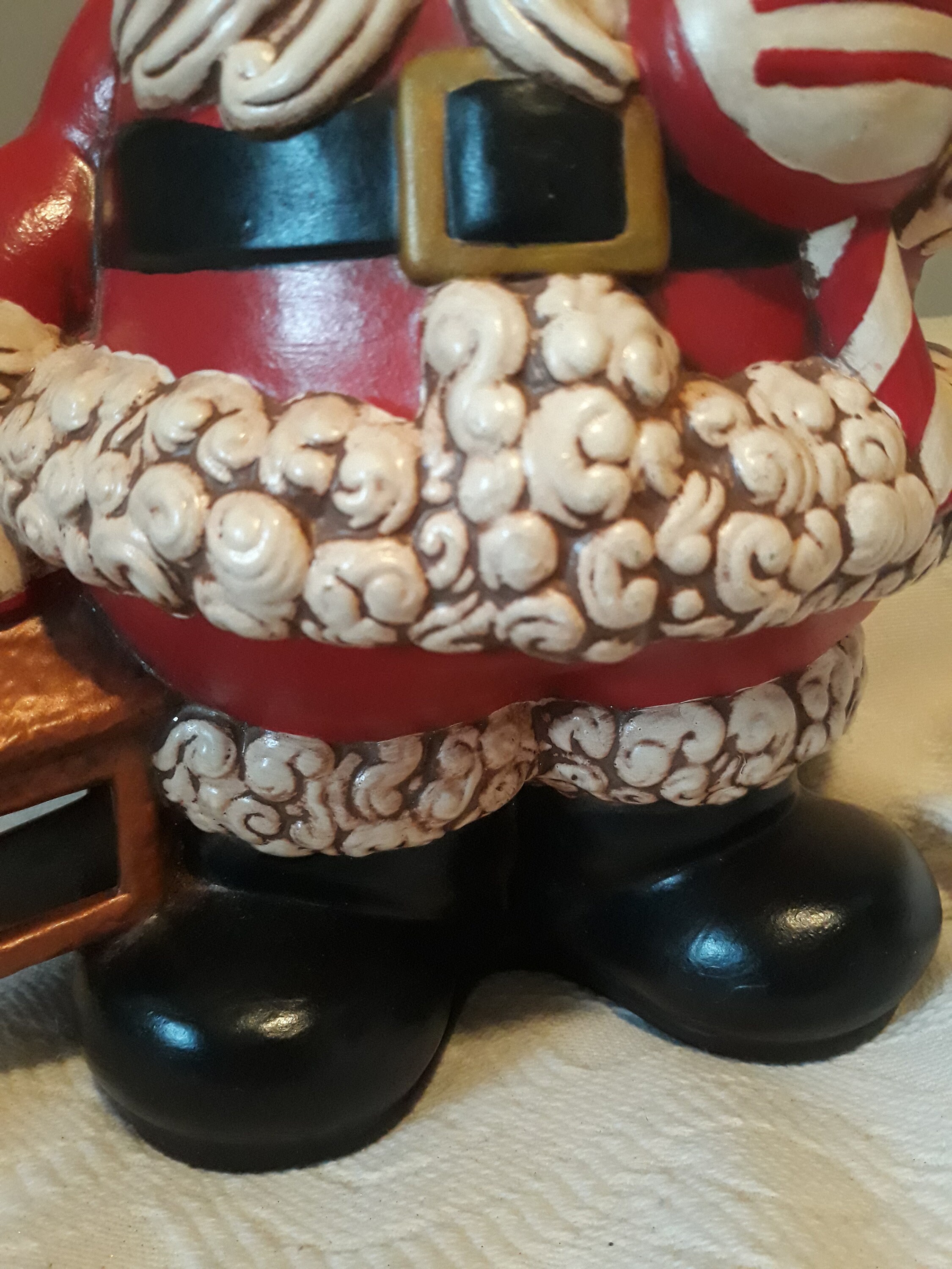 Vintage Ceramic Winking Santa Claus Statue - Etsy