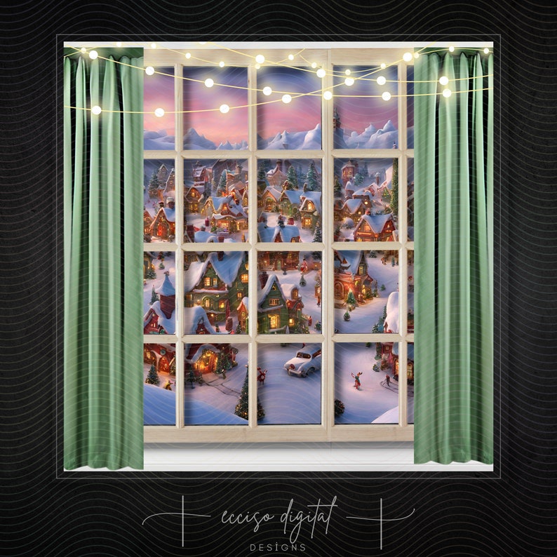 Seasonal Charm in Every Click, Christmas Themed Digital Backdrops and ...