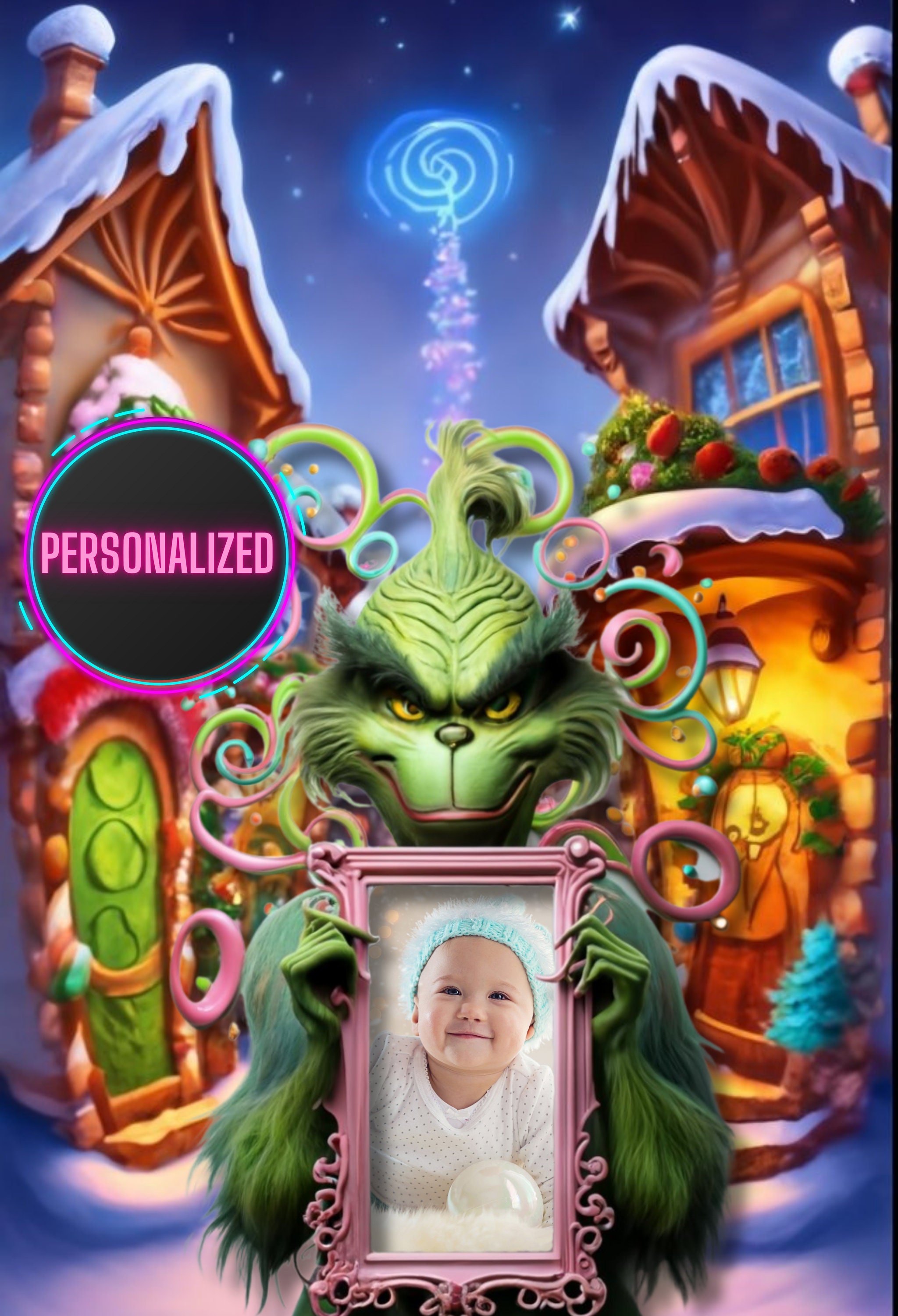 Custom Grinchmas Decor Grinch-themed Wall Art and Digital Prints ...