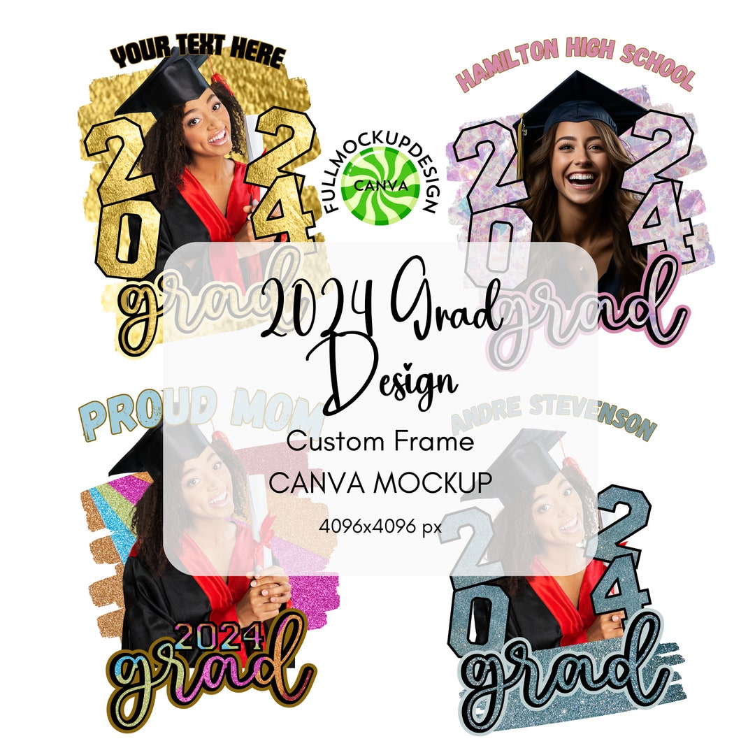 Grad Paddle Fan Template Bundle, Grad Fan, Graduation Fan Template ...