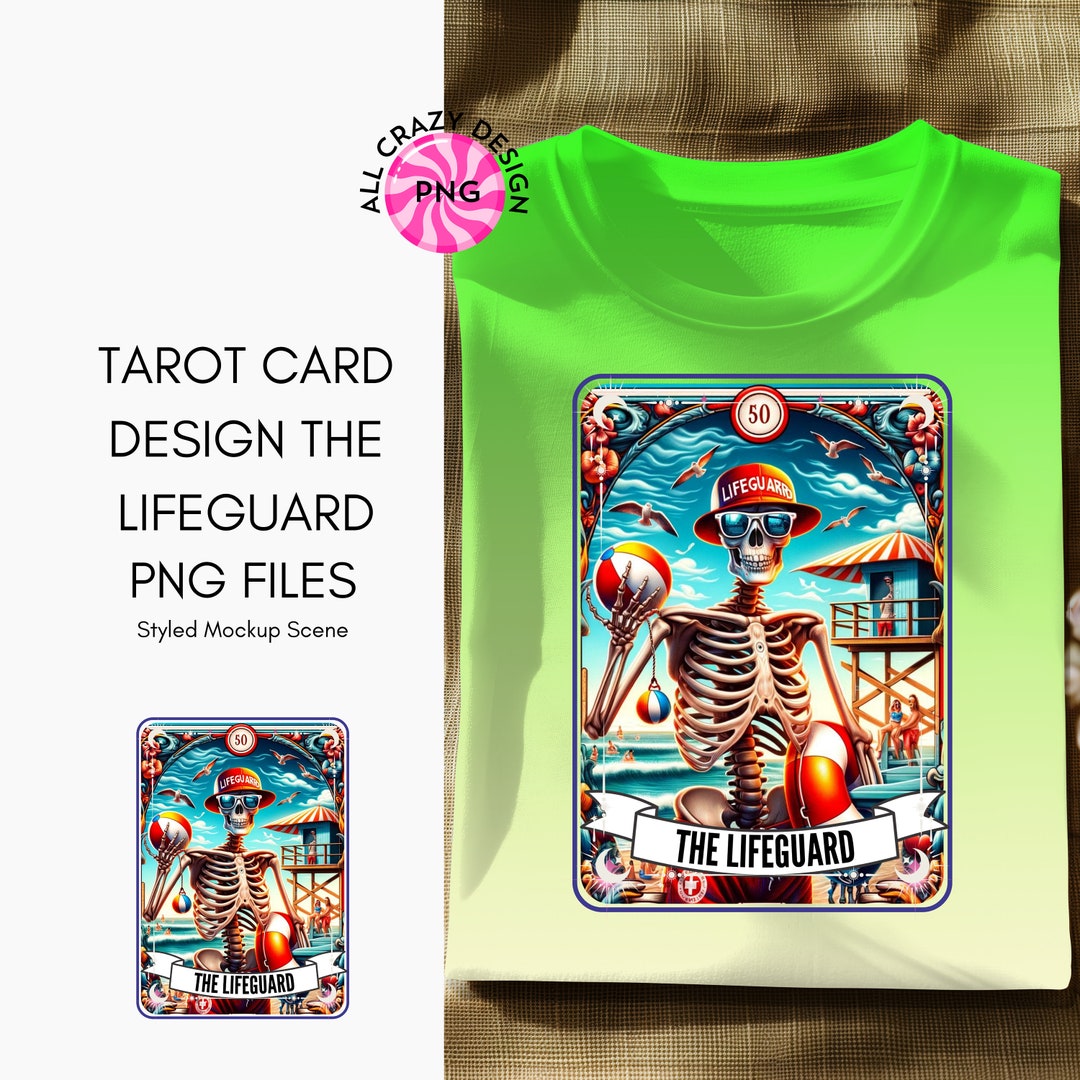 The Lifeguard PNG, Sarcastic Skeleton Sublimation Design, Trendy Skull ...