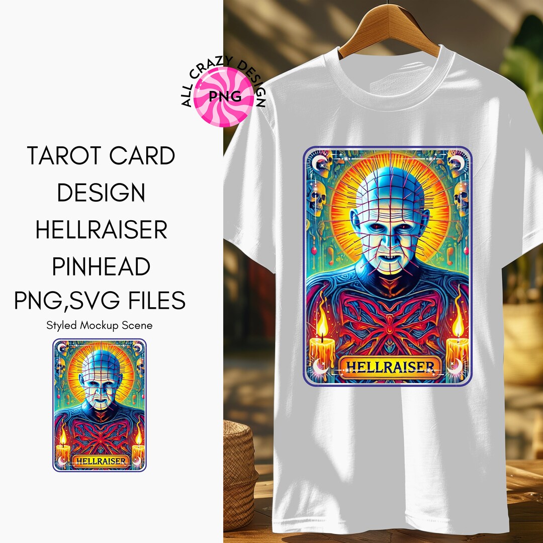 Hellraiser Pinhead Shirt PNG, Retro Horror Movie Graphic T-shirt, 80s ...