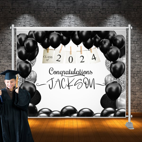 Printable Graduation Backdrop - Etsy