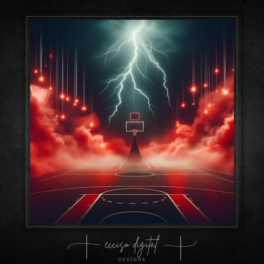 Sports Photo Background Digital Backdrop Basketball Background ...