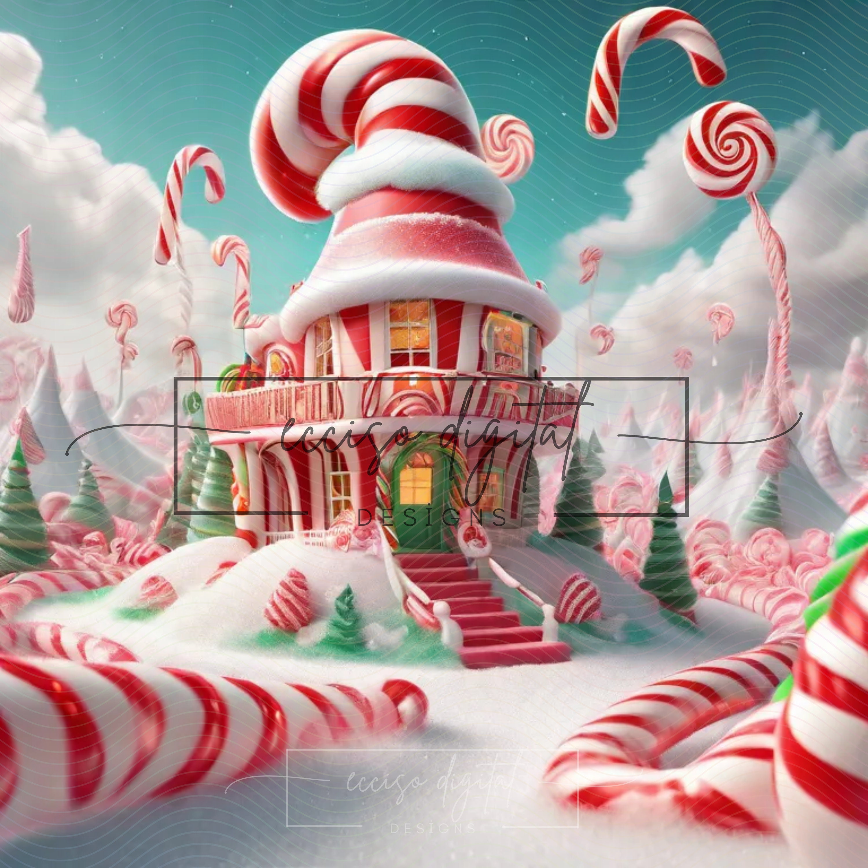 Whimsical Christmas Photography Backdrops Santa Candy Canes - Etsy UK Whimsical Christmas Photography Backdrops Santa Candy Canes - Etsy UK