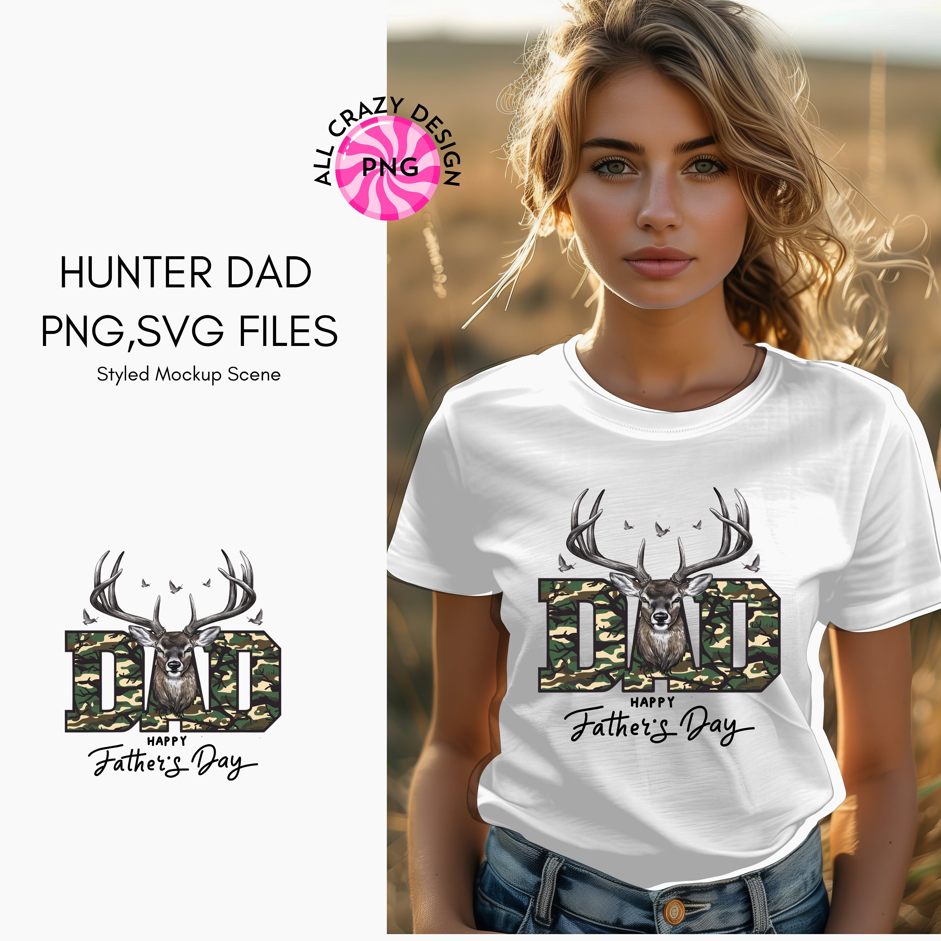 Hunter Dad Png, Dad Png, Deer Hunting Png, Hunter Dad Png, Hunting Png ...