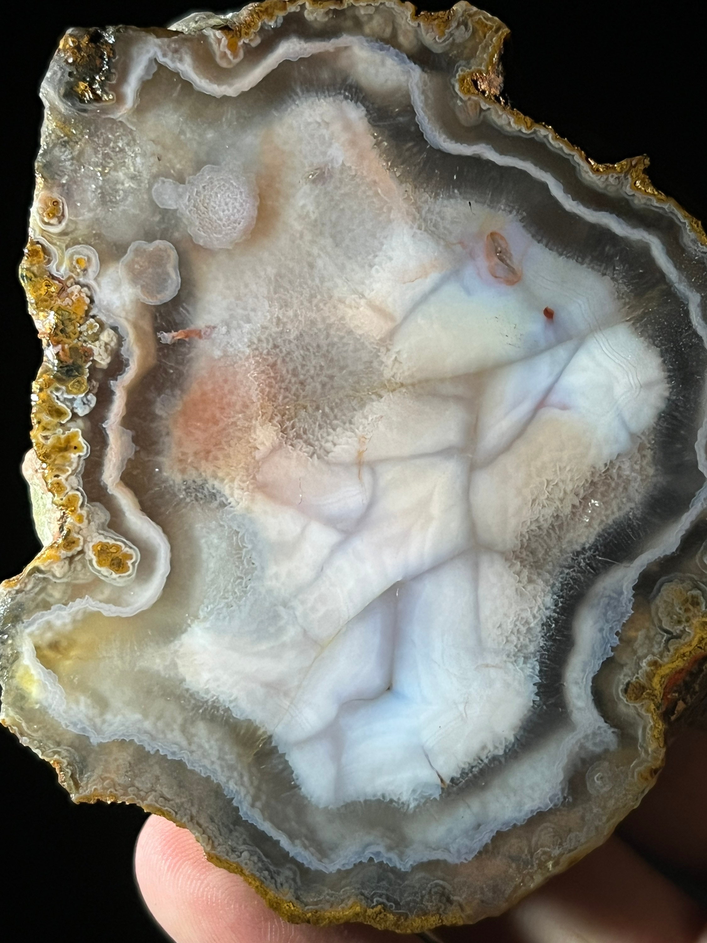 Moss Agate From Kuyumcu Village, Ankara City, Turkey, Turkish Agate ...