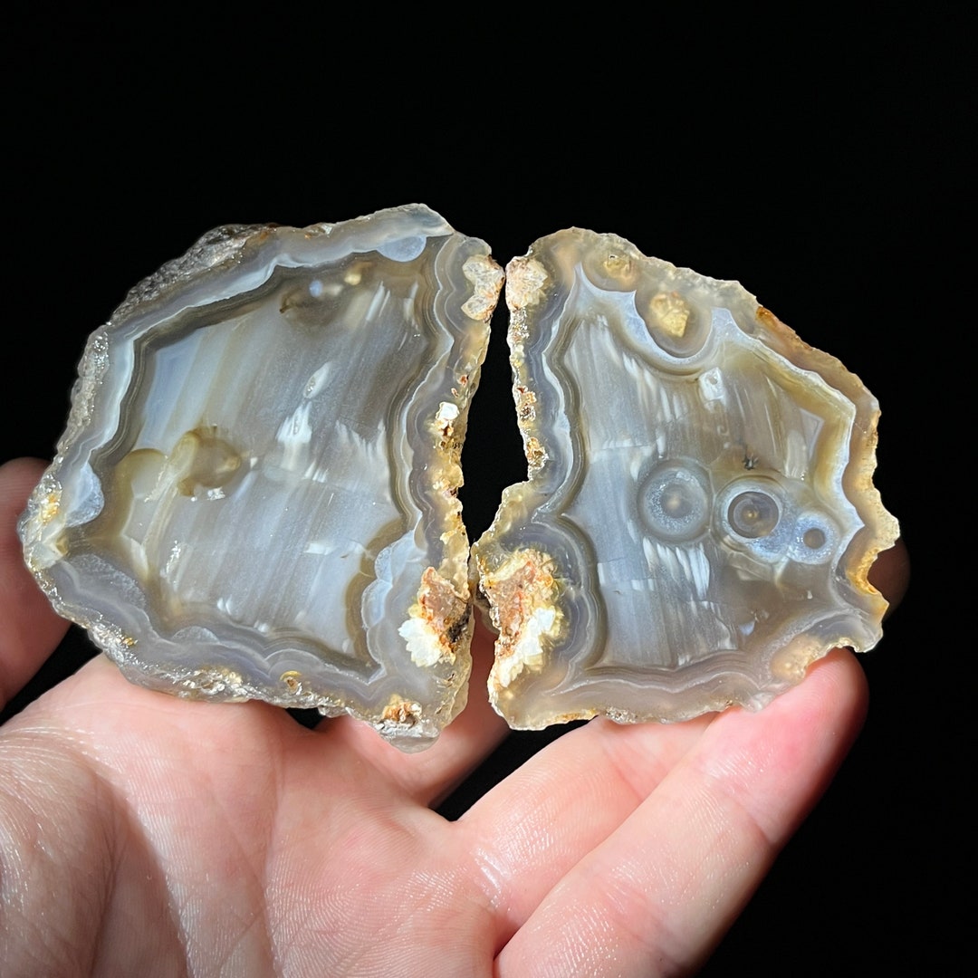Waterline Agate From Cubuk Town, Ankara City, Turkey, Achat, Agata ...