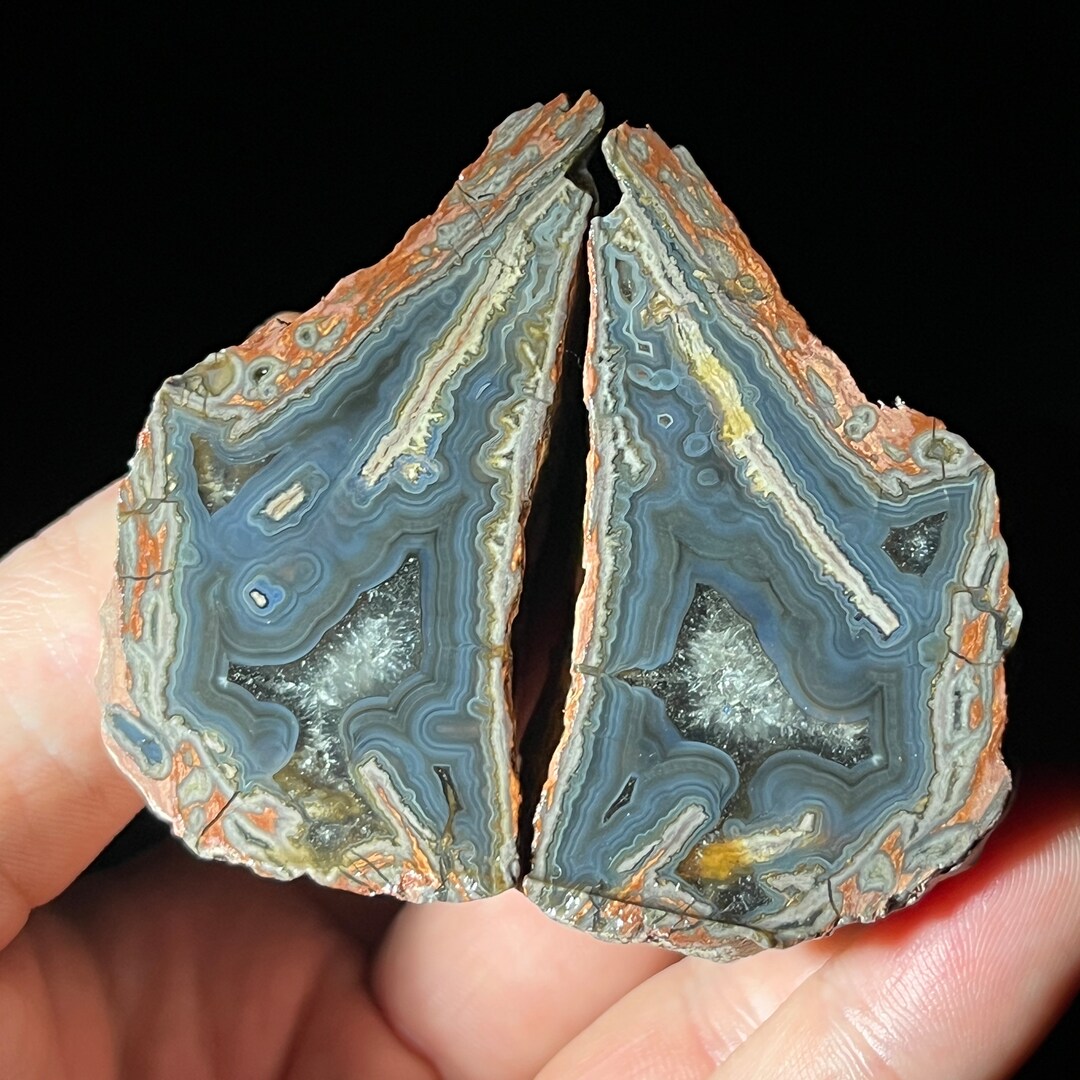 Rhyolite Banded Agate From Cubuk Town, Ankara City, Turkey, Achat ...