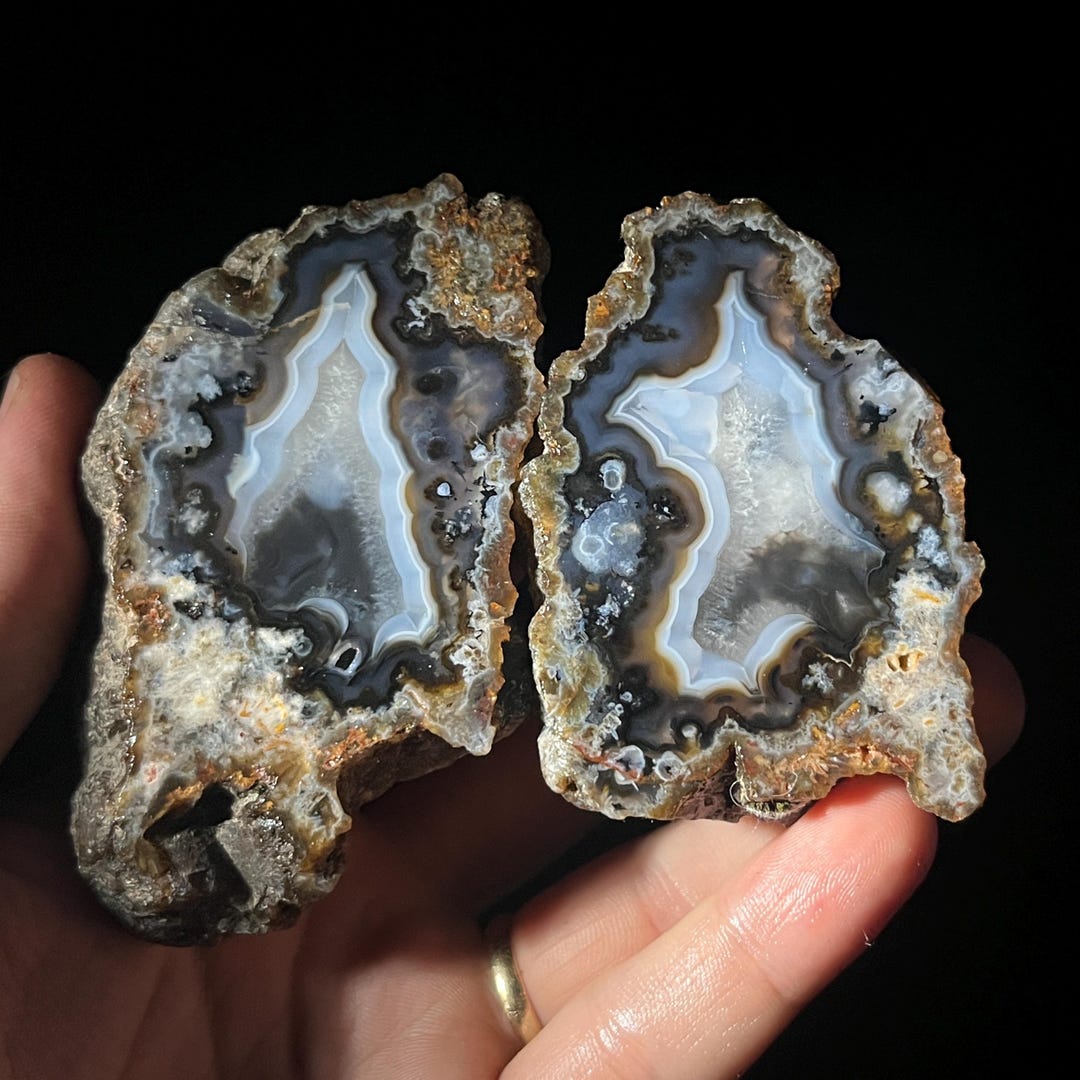 Agate From Cubuk Town, Ankara City, Turkey, Achat, Agata, Turkish Agate ...