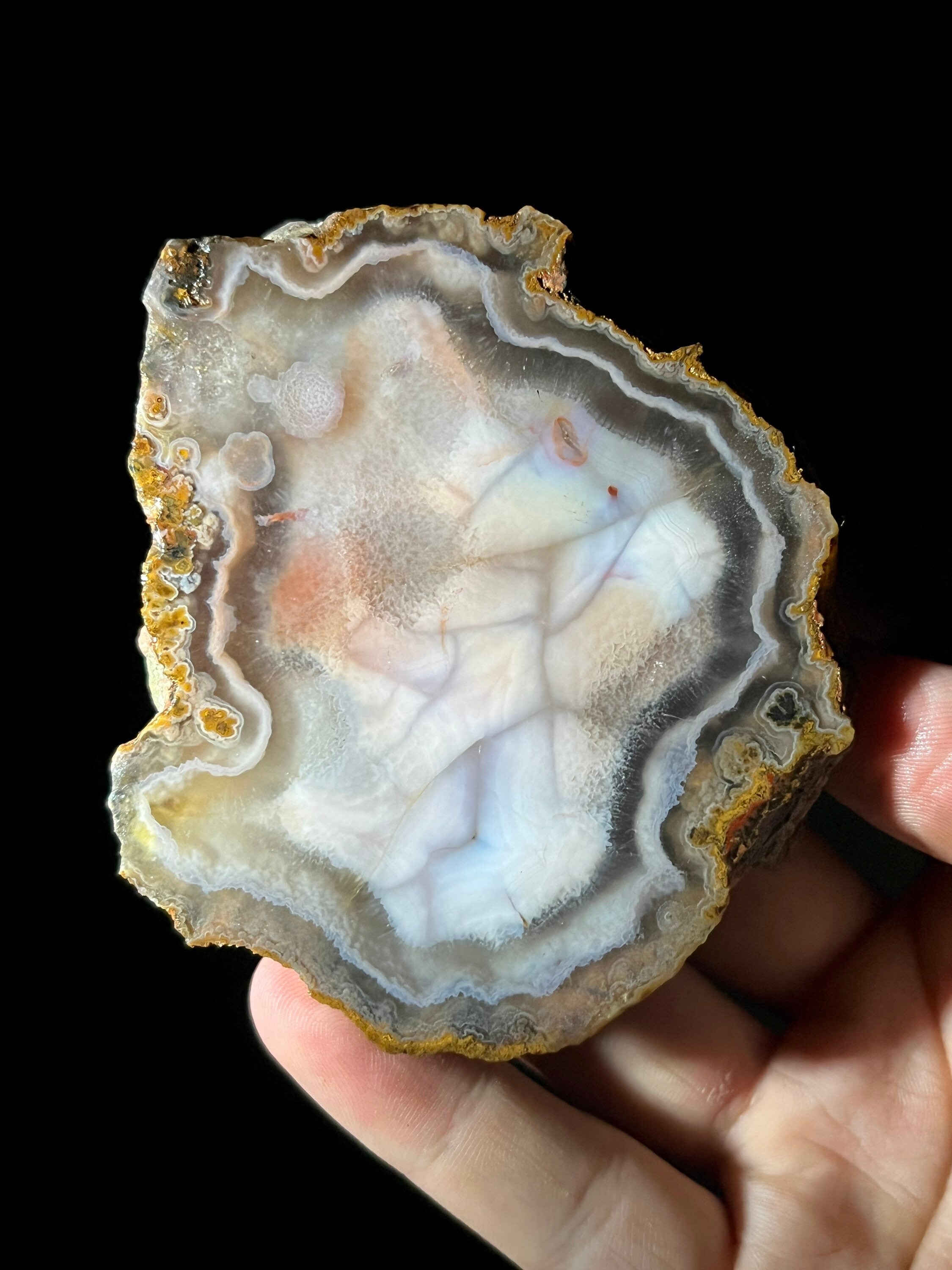 Moss Agate From Kuyumcu Village, Ankara City, Turkey, Turkish Agate ...