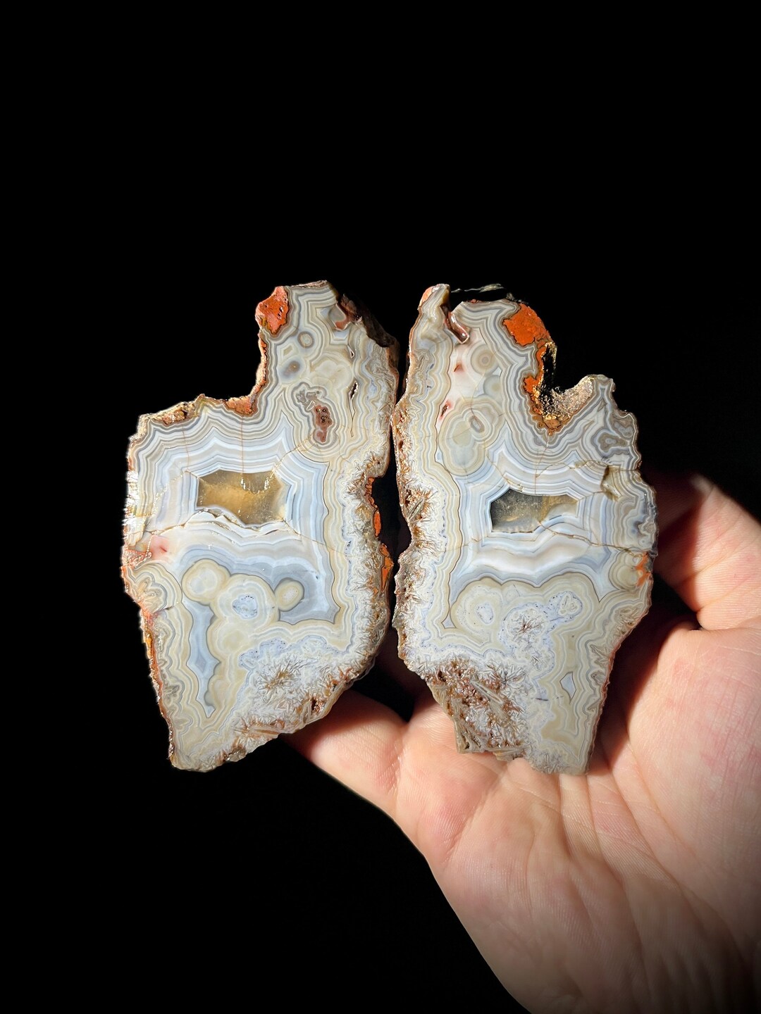 Banded Agate From Susuz Village, Ankara City, Turkey, Mineral Stone ...